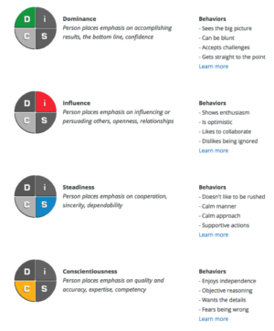 Self-Awareness Using DiSC Profiles - CITY | Clean And Simple