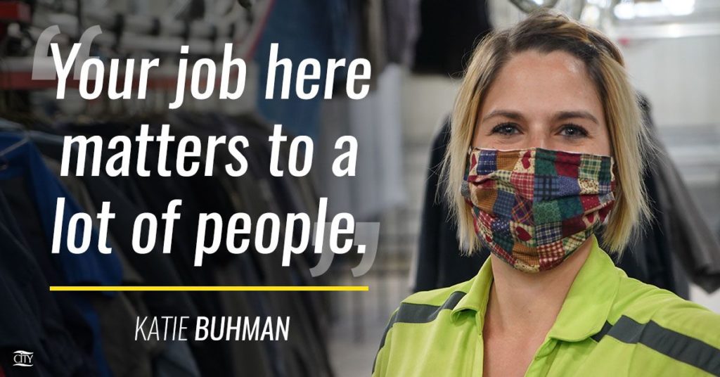 Katie Buhman | From CITY job to CITY career - CITY | Clean And Simple